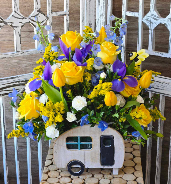 Happy Camper – Persnickety Flowers