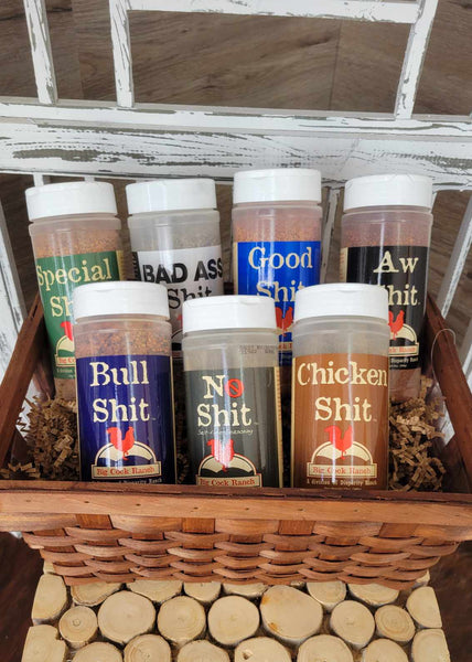 Nothing But Shit Gift Basket - Seasonings Only – Persnickety Flowers
