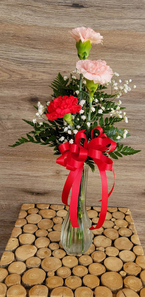 Carnation Bud Bouquets – Persnickety Flowers