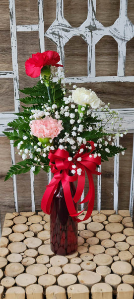 Carnation Bud Bouquets – Persnickety Flowers